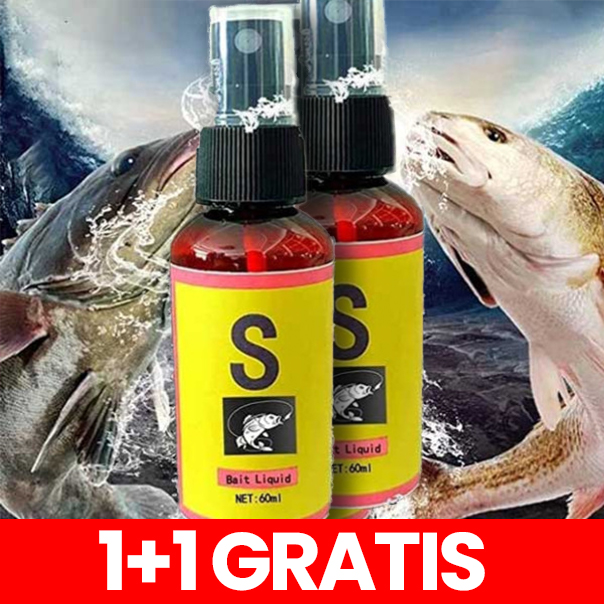 Fish Bait liquid – Természetes csali halaknak (1 + 1 GRATIS) - SweetBuy